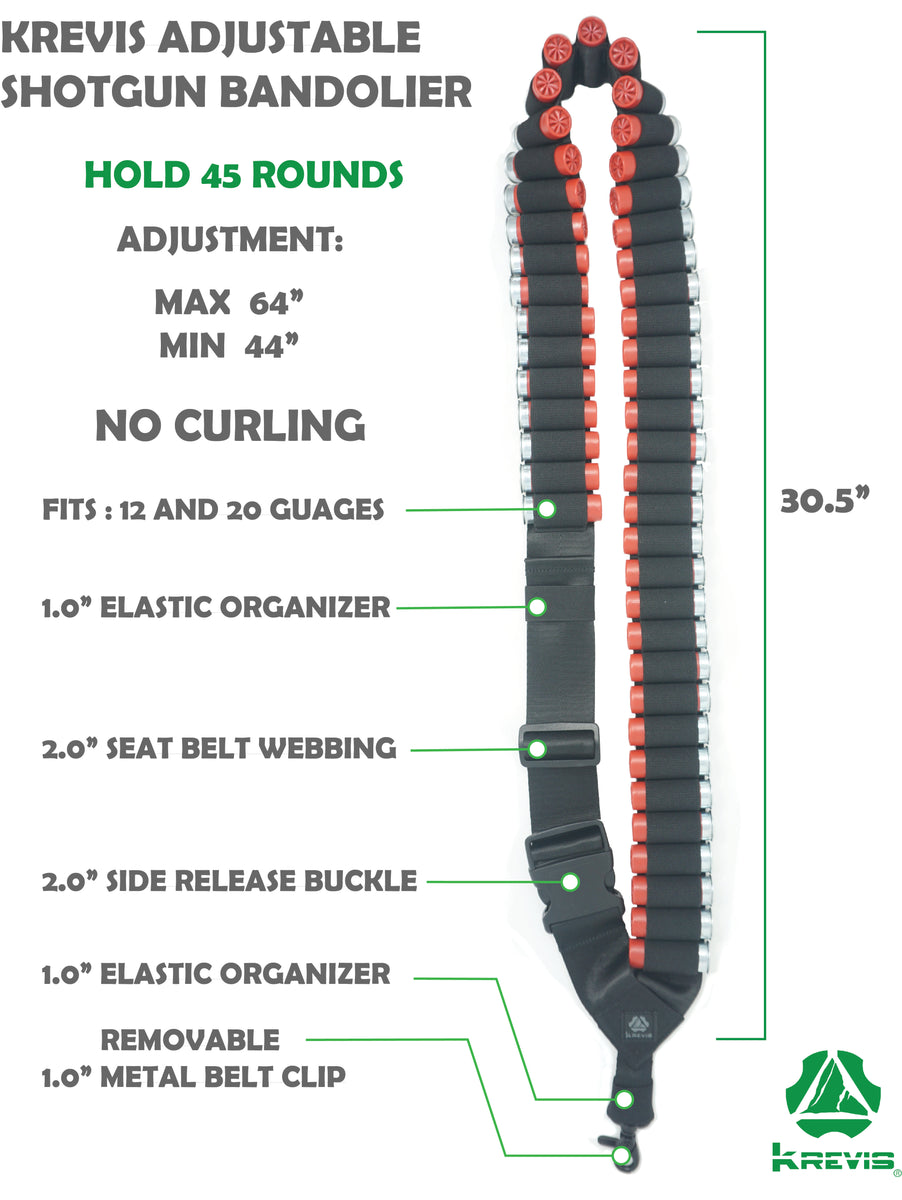 Krevis Adjustable shotgun Bandolier